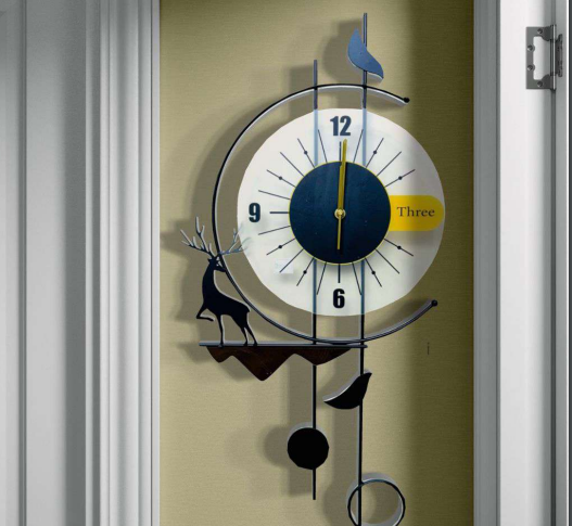 The Celestial Deer Wall Clock - Where Time Meets Magic – Artiksha ...